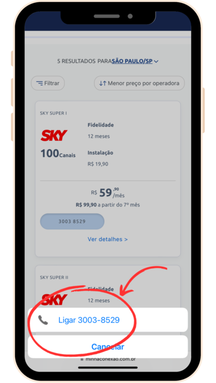 Melhores planos SKY TV com até 3 pontos por 59,90!